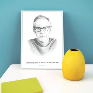 INSTANT DOWNLOAD Rollo May Printable Art Poster. Motivasyonel ...