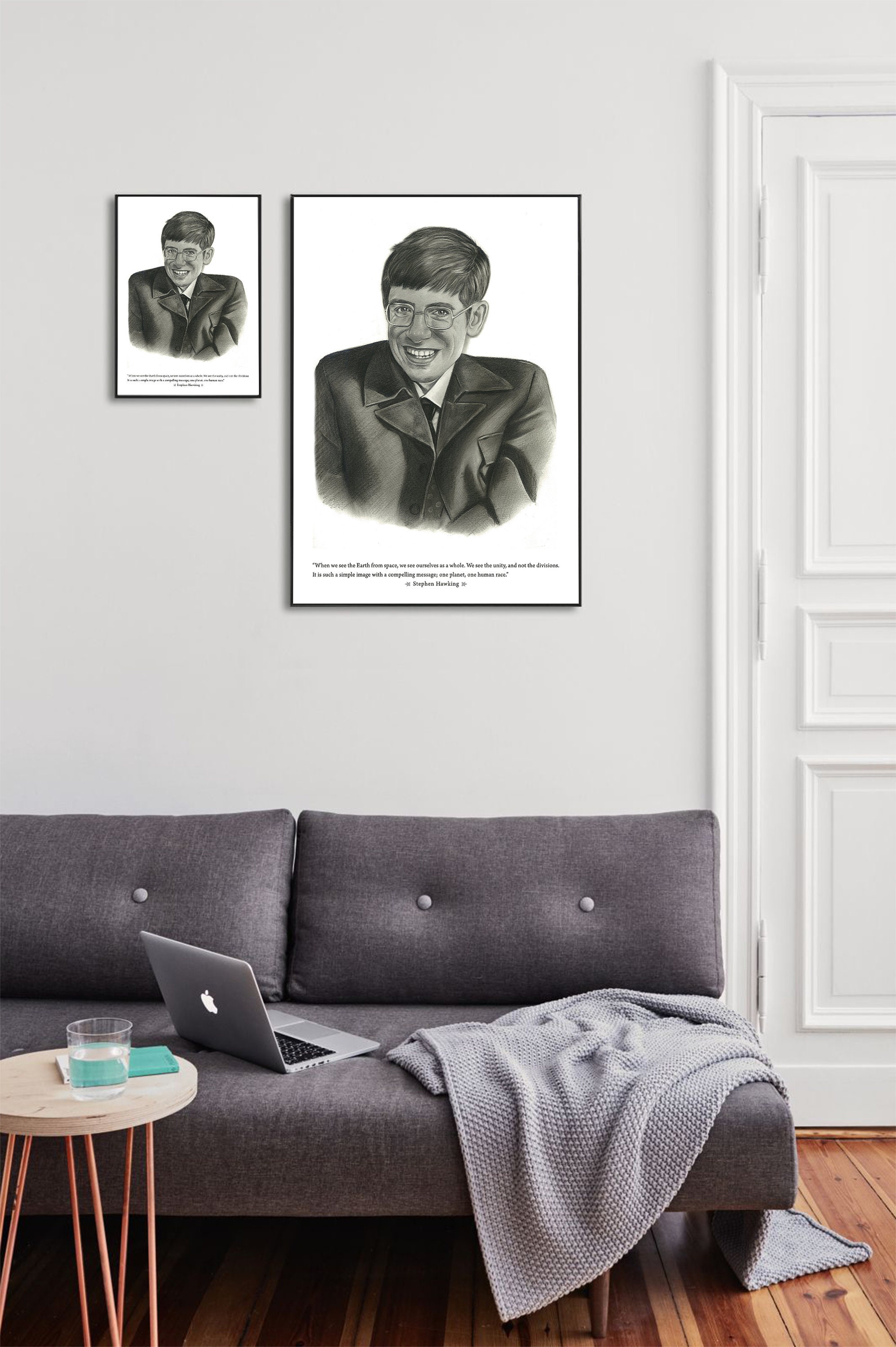 INSTANT DOWNLOAD Stephen Hawking Poster. Motivasyonel Inspirational ...