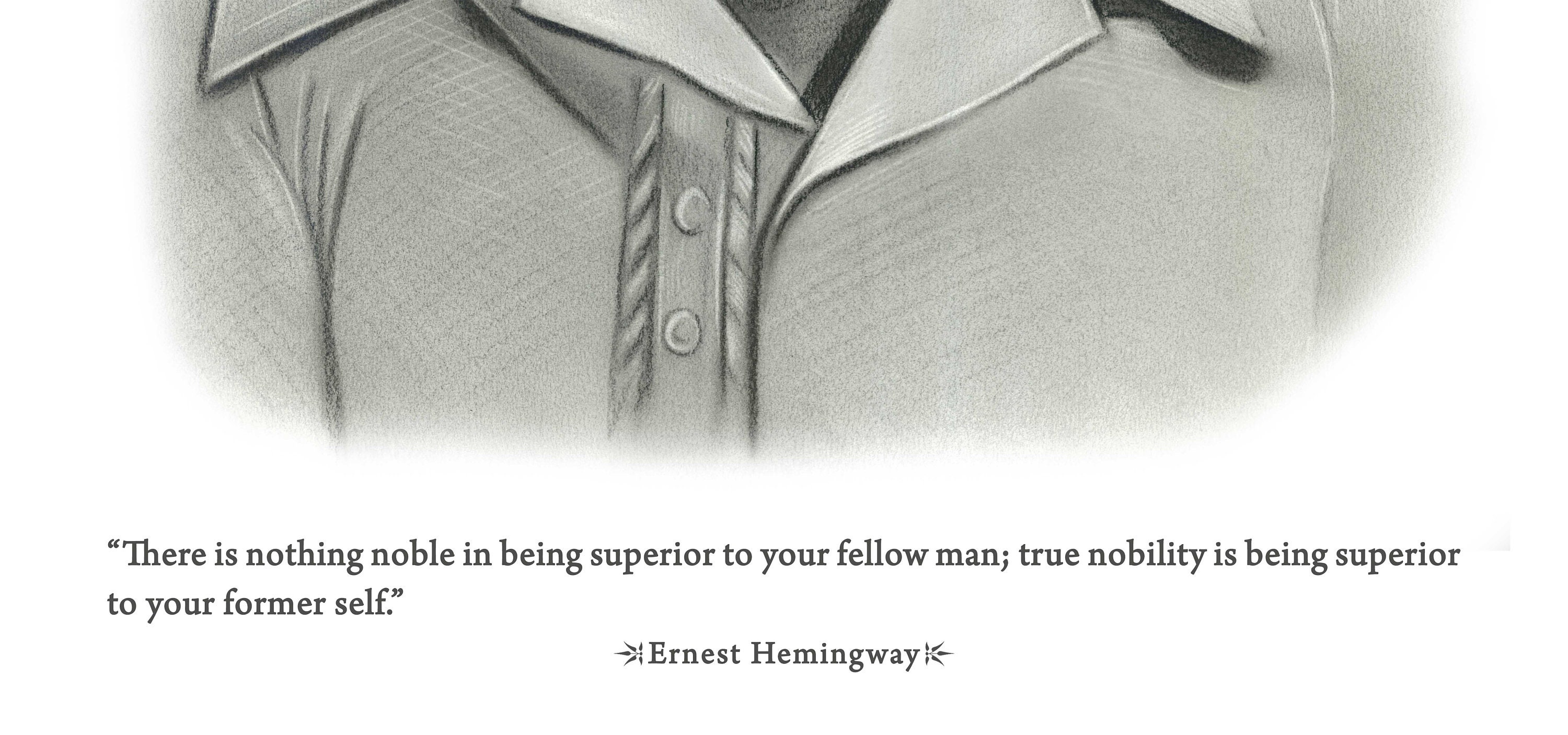 INSTANT DOWNLOAD Ernest Hemingway Poster. Motivasyonel - Etsy