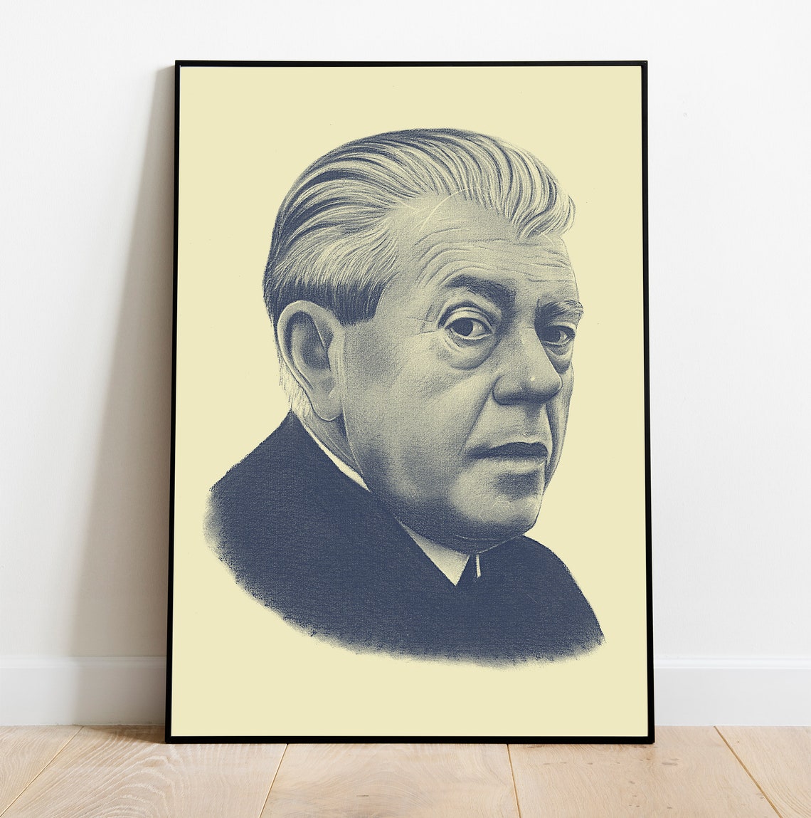 René Magritte Portrait Print: Museum Quality Wall Art (digital Download ...