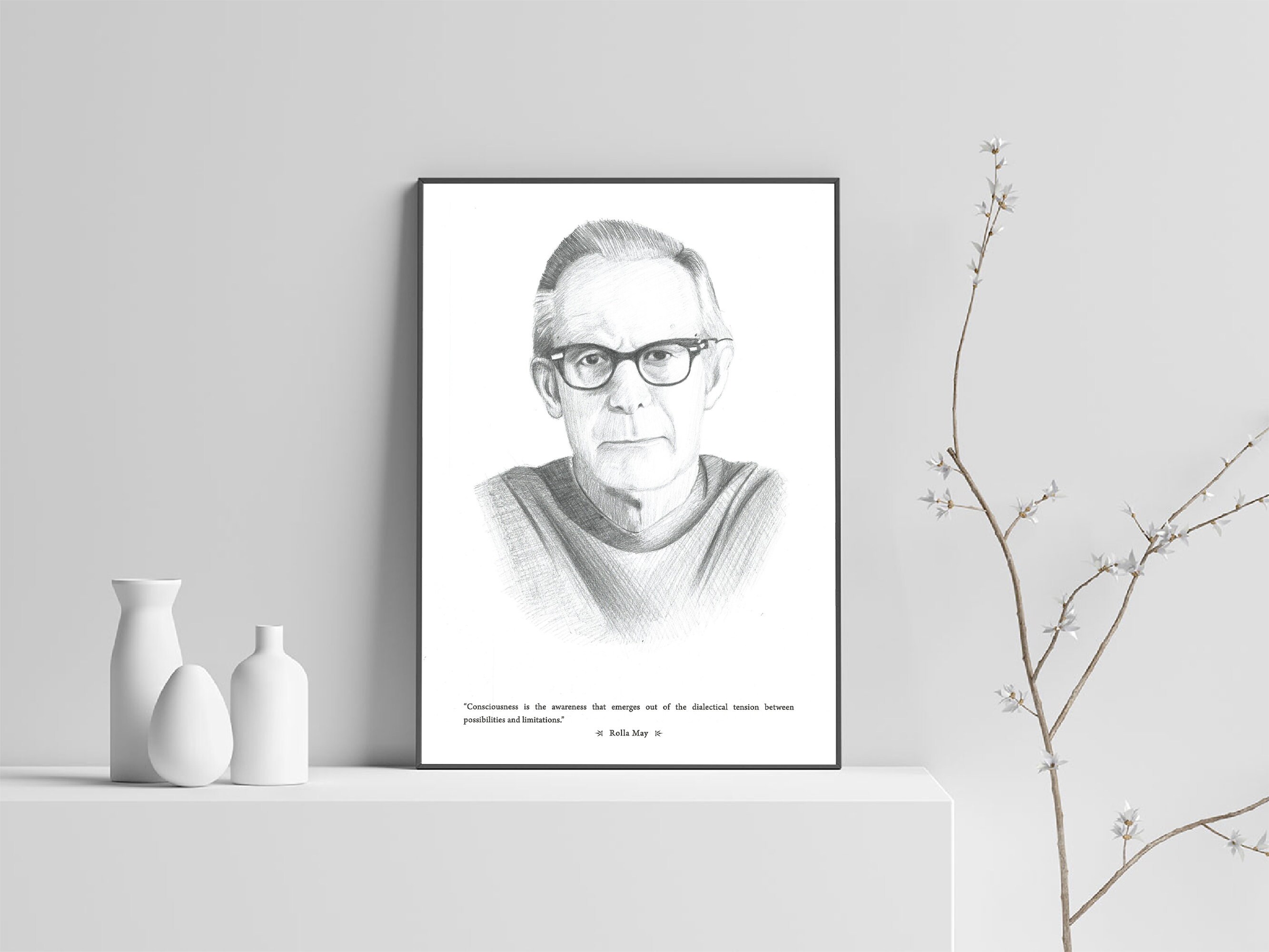 INSTANT DOWNLOAD Rollo May Printable Art Poster. Motivasyonel - Etsy