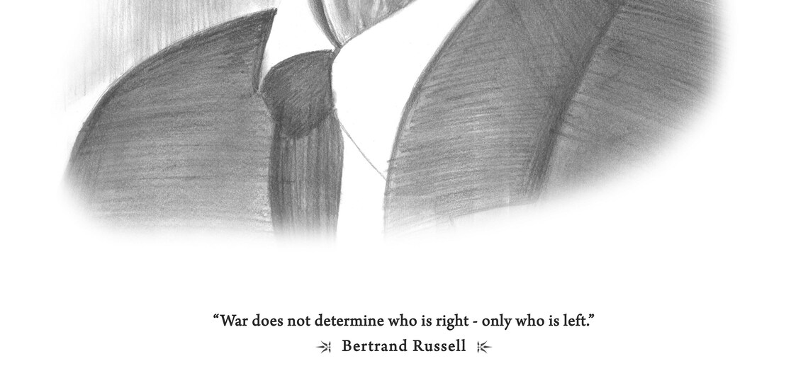 INSTANT DOWNLOAD Bertrand Russell Poster. Motivasyonel - Etsy