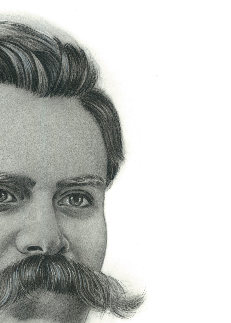 INSTANT DOWNLOAD Friedrich Nietzsche Poster. Motivasyonel Inspirational ...