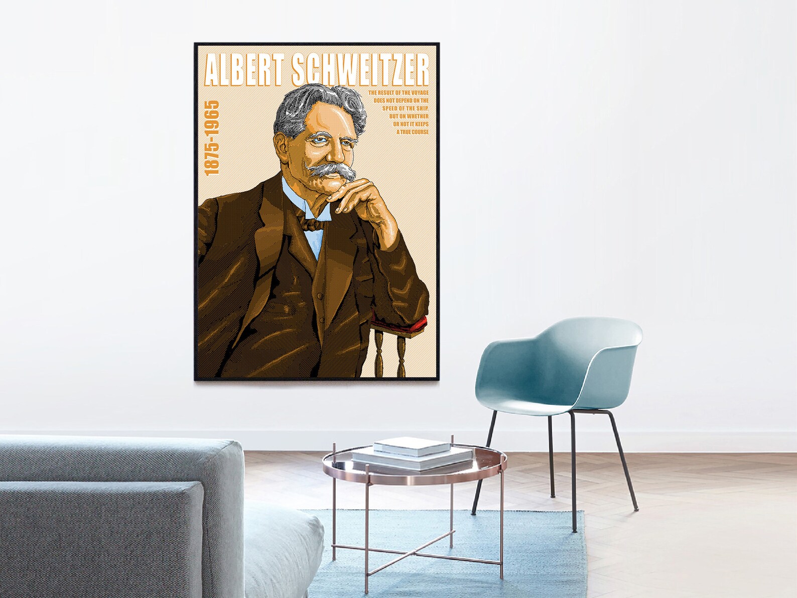 INSTANT DOWNLOAD Albert Schweitzer Printable Art Poster. - Etsy