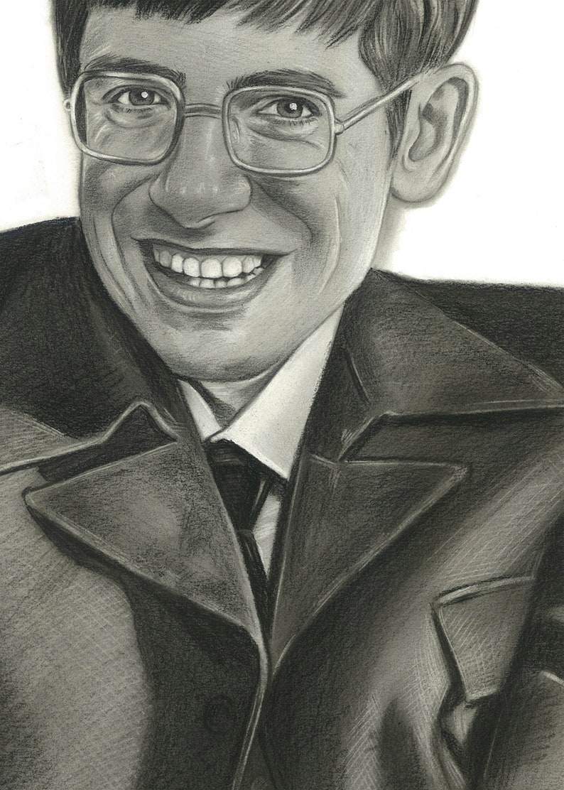 INSTANT DOWNLOAD Stephen Hawking Poster. Motivasyonel Inspirational ...