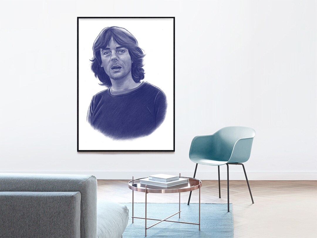 Richard William Wright Poster,pink Floyd,original Handmade,high ...