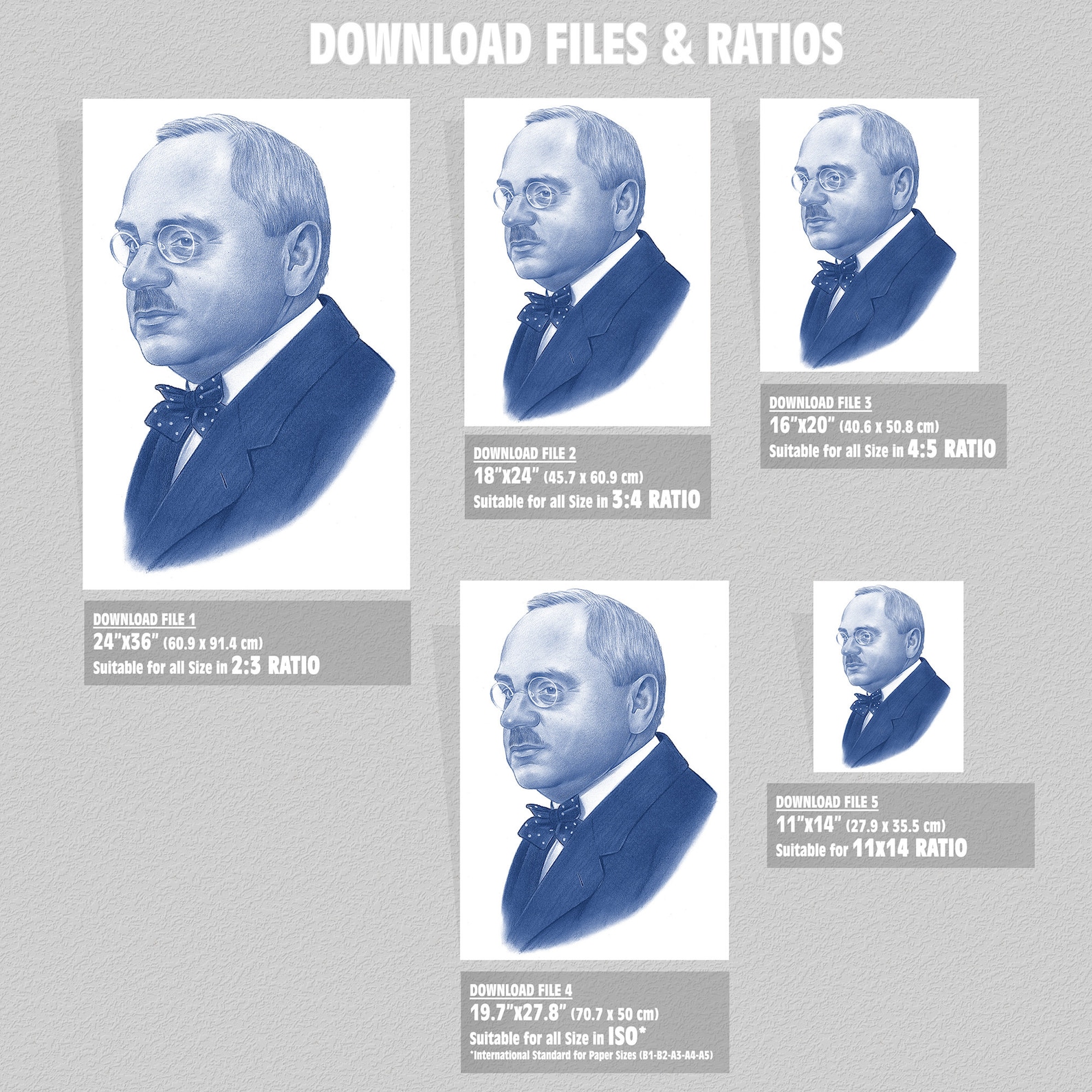 Alfred Adler Realistic Handmade Portraitoffice and Home - Etsy