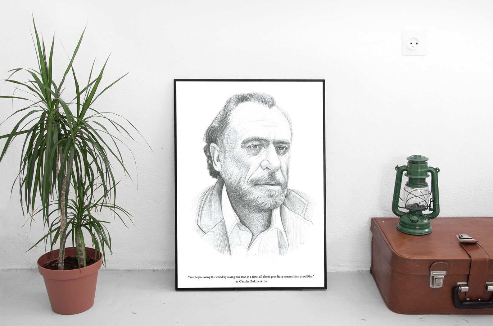 INSTANT DOWNLOAD Charles Bukowski Poster. Motivasyonel Inspirational ...