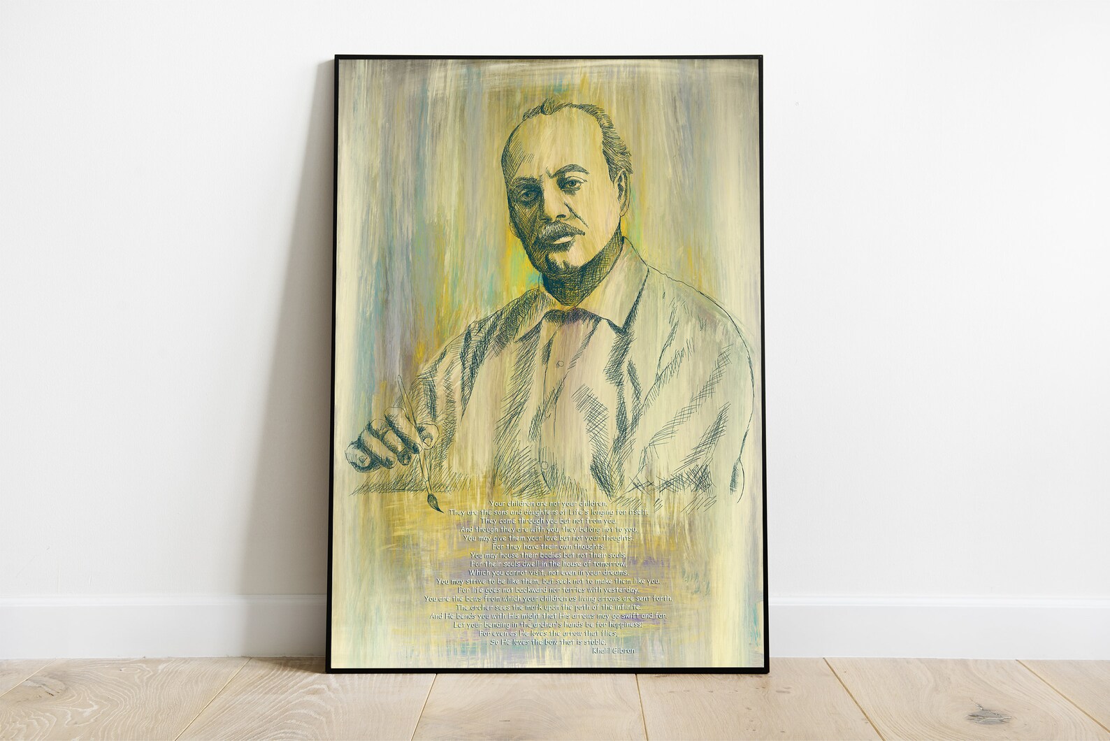 INSTANT DOWNLOAD Khalil Gibran Printable Poster. Inspirational Poem ...