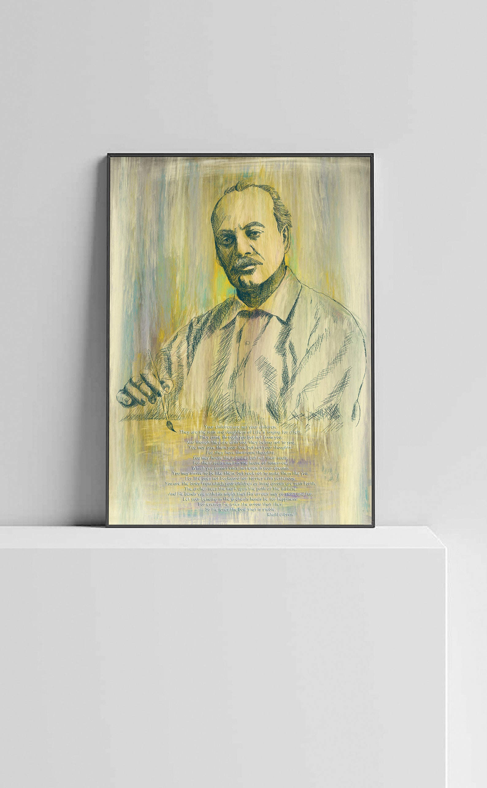 INSTANT DOWNLOAD Khalil Gibran Printable Poster. Inspirational Poem ...