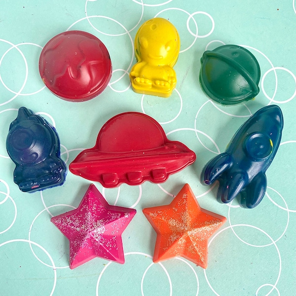 Crayon Stars - Etsy