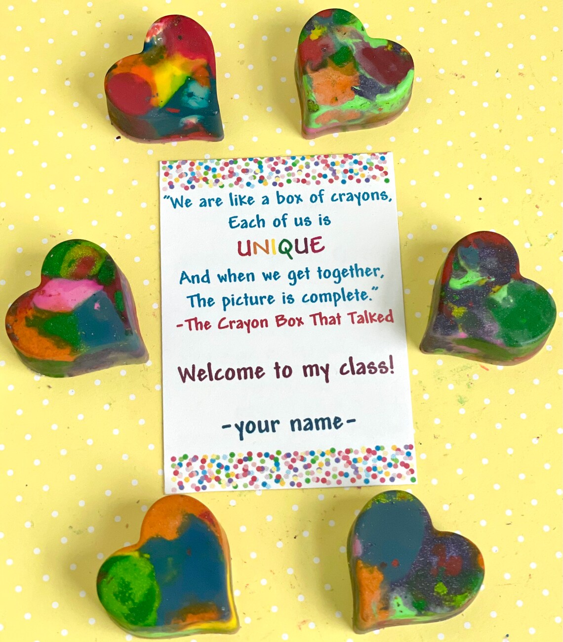 Back To SCHOOL Gift For Students From Teacher HEART Crayon Etsy back-to-school-gift-for-students-from-teacher-heart-crayon-etsy