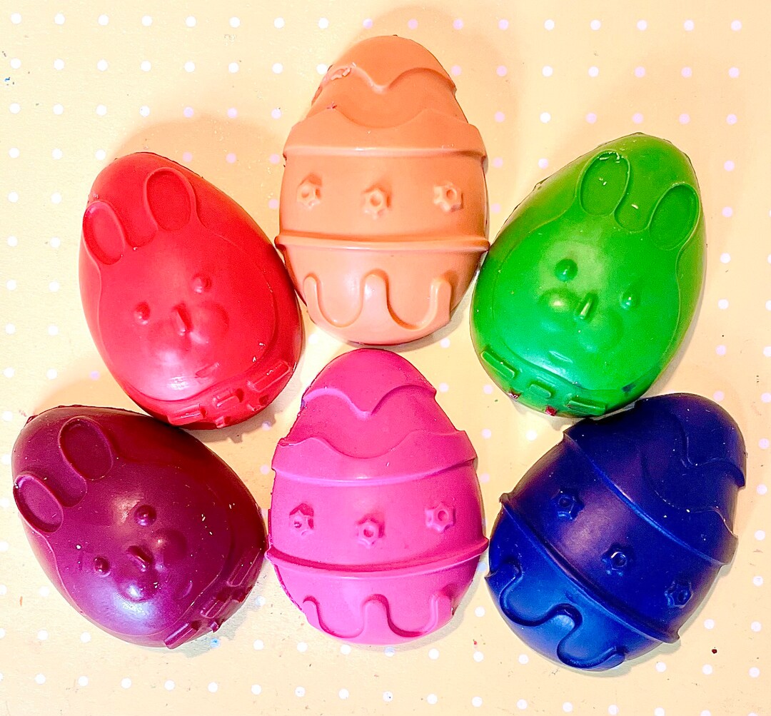 EASTER EGG Crayons, Easter Basket Stuffers for Kids, Spring Gifts ...