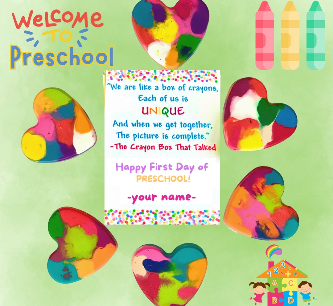 Back to SCHOOL Gift for Student From Teacher, Welcome to PRESCHOOL ...