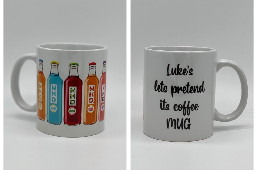 Personalised WKD Alcohol Mug Funny Alcohol Mug WKD Drink Birthday Gift ...