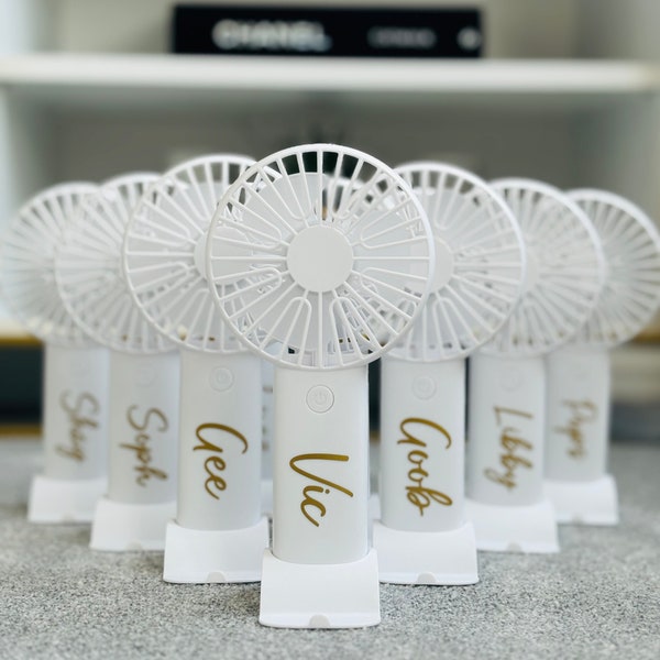 Personalised Fans - Etsy UK