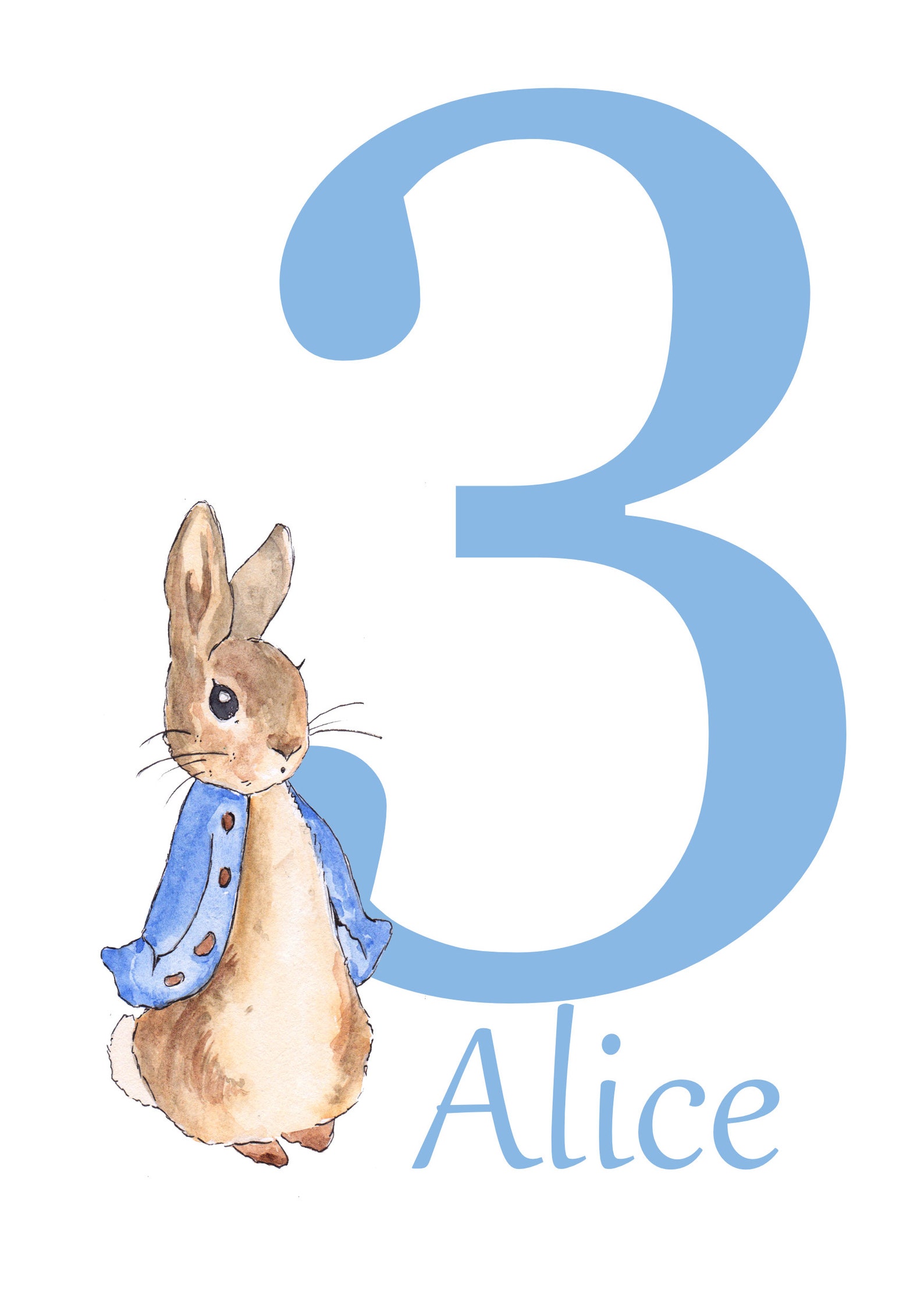 Personalised Peter Rabbit Card | Peter Rabbit Greetings Card ...
