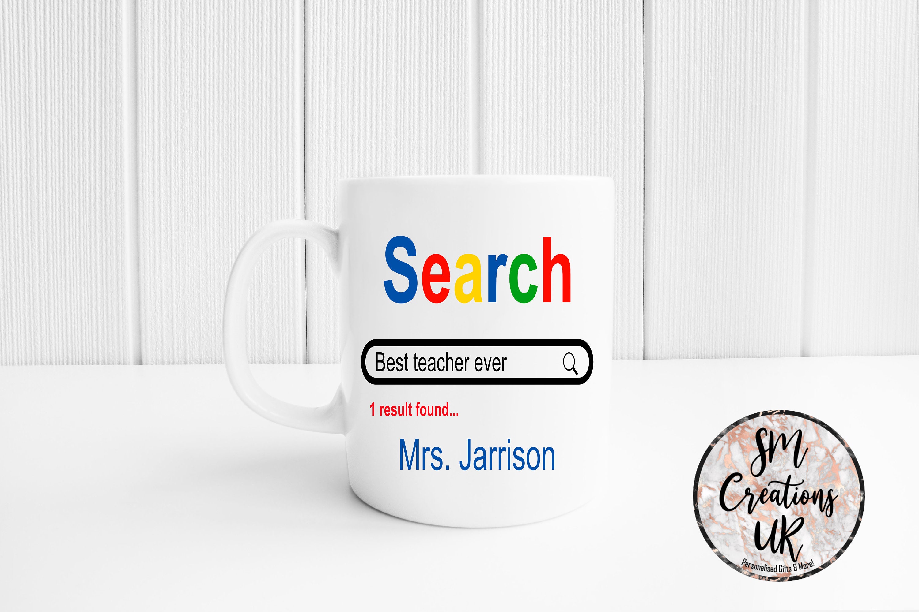 Personalised Teacher Mug | Teacher Mug | Personalised Mug | End of ...
