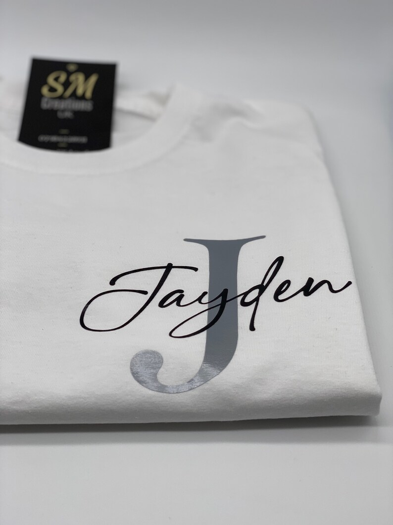 Personalised Children’s T-shirt | Personalised Kids Top | Personalised ...