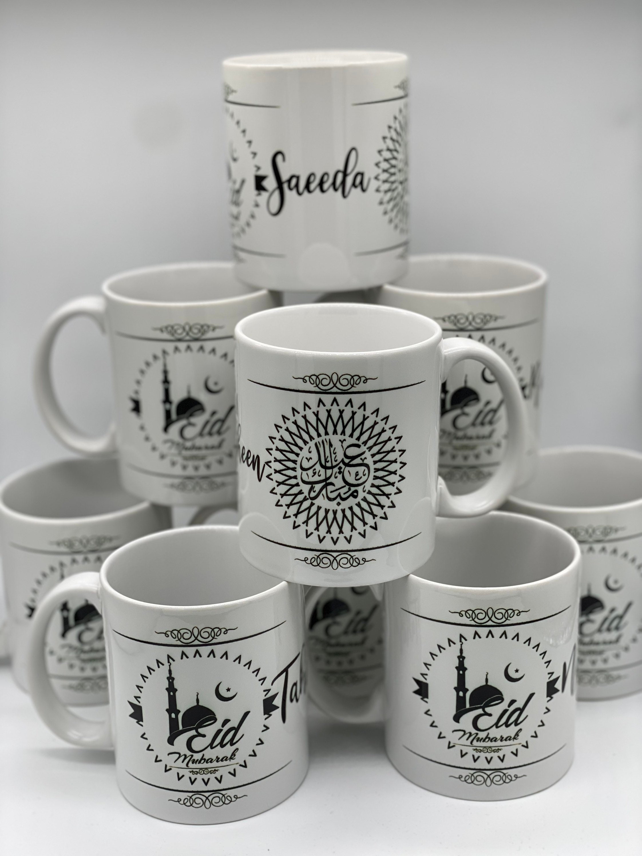 Personalised Eid Mug Eid Mubarak Mug Personalised Eid Mug With Name EID ...