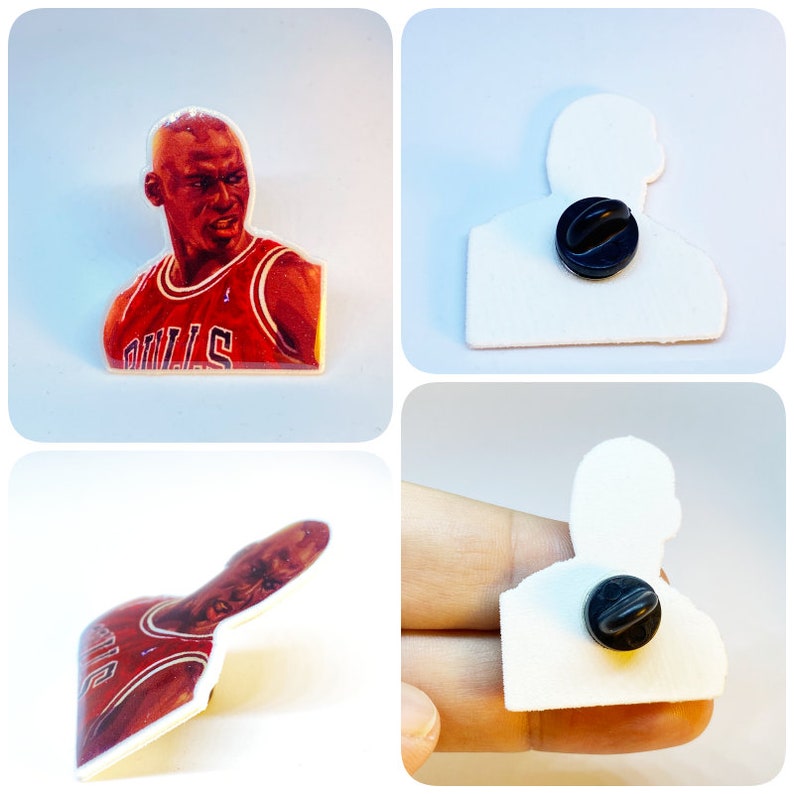 Michael Jordan Mini Figure Picture Frame Shadow Box Gift Set - Etsy