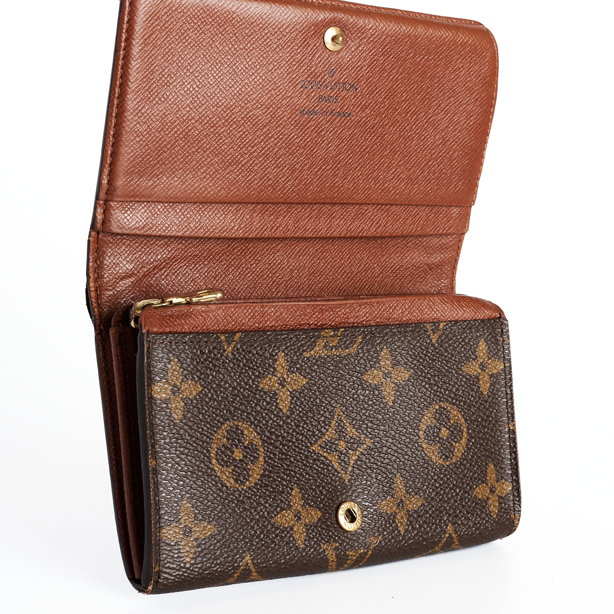 Authenticated Louis Vuitton Porte Monnaie Billets Tresor, Vintage LV ...