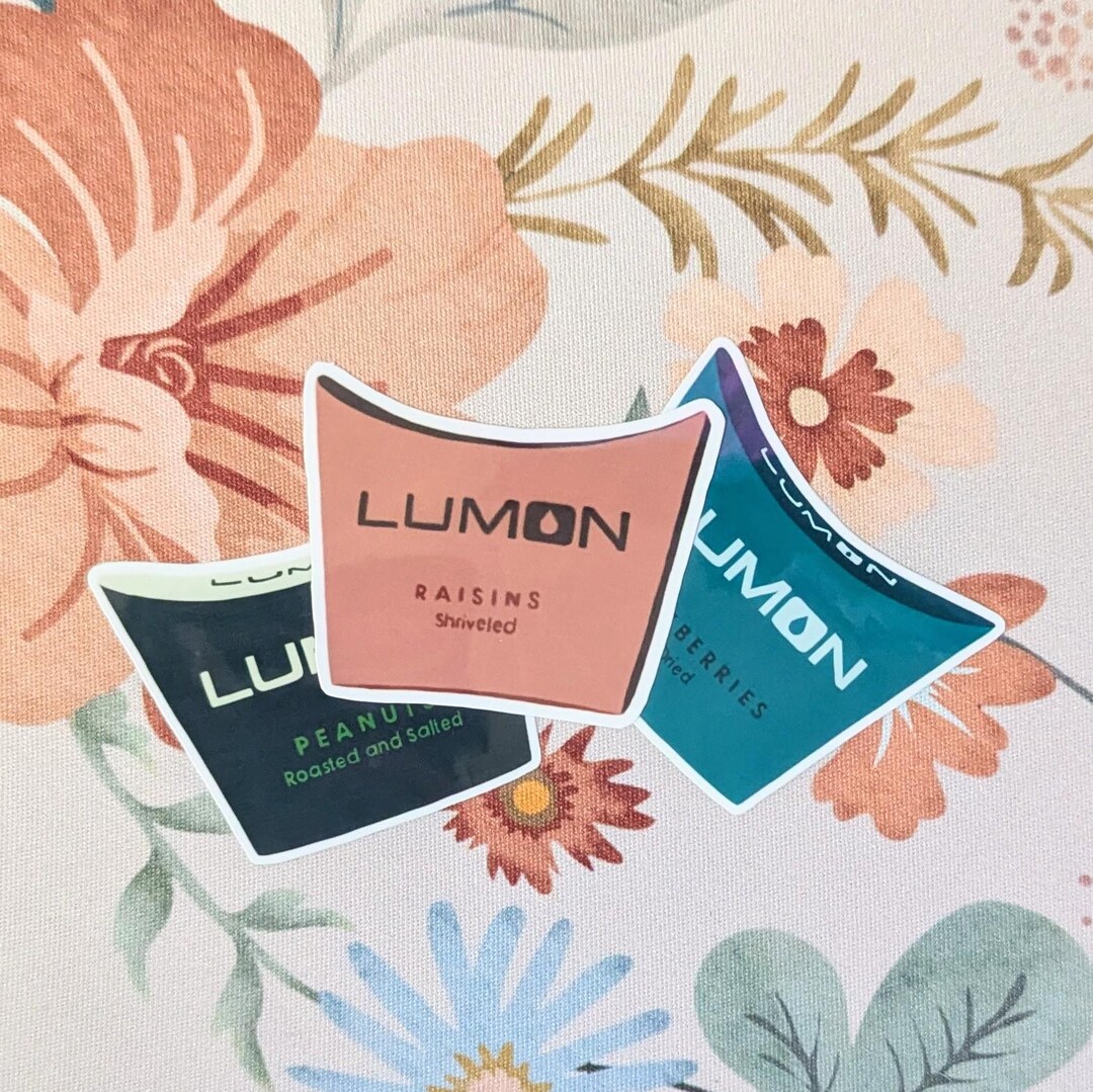 Lumon Snack Pack Sticker Set - Etsy