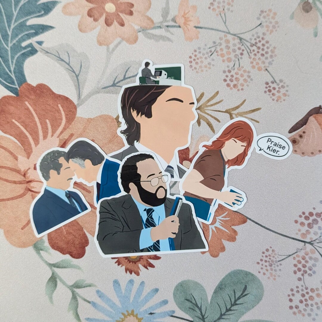 Severance Main Cast Sticker Collection - Etsy