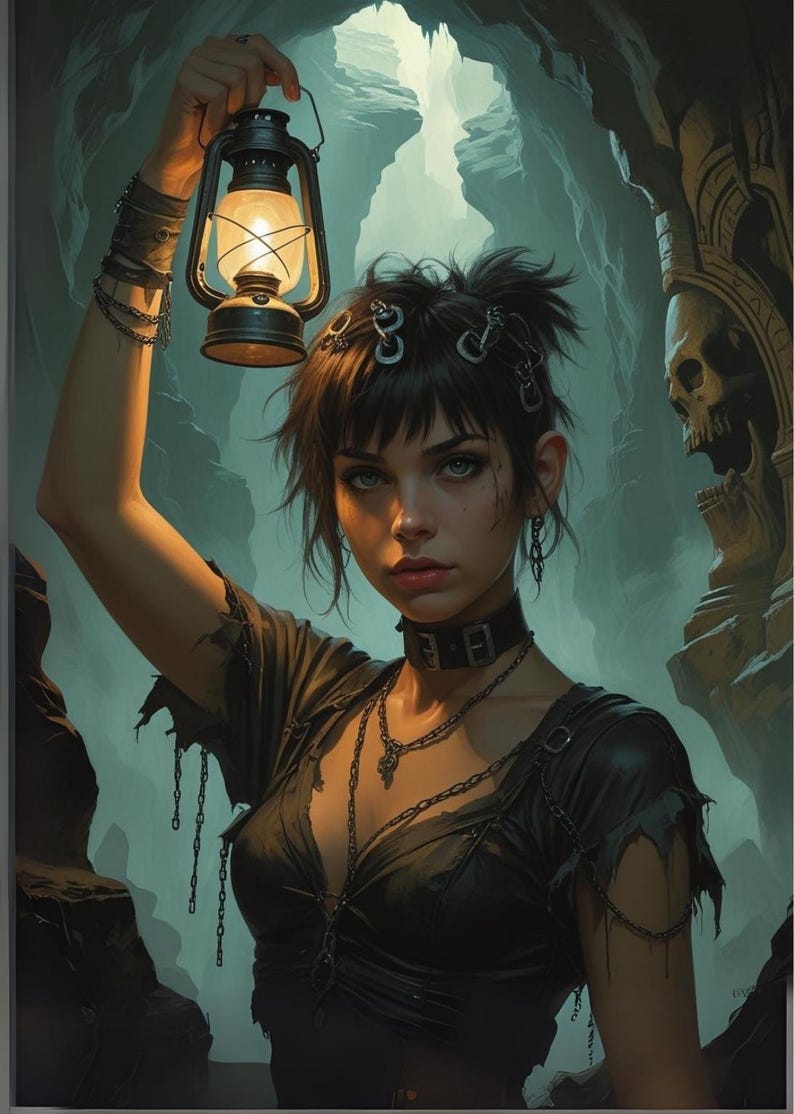 Lost Treasure of Lima — Sfumato Adventurer Portrait Art for Treasure ...