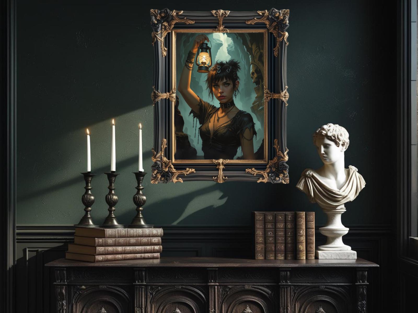 Lost Treasure of Lima — Sfumato Adventurer Portrait Art for Treasure ...