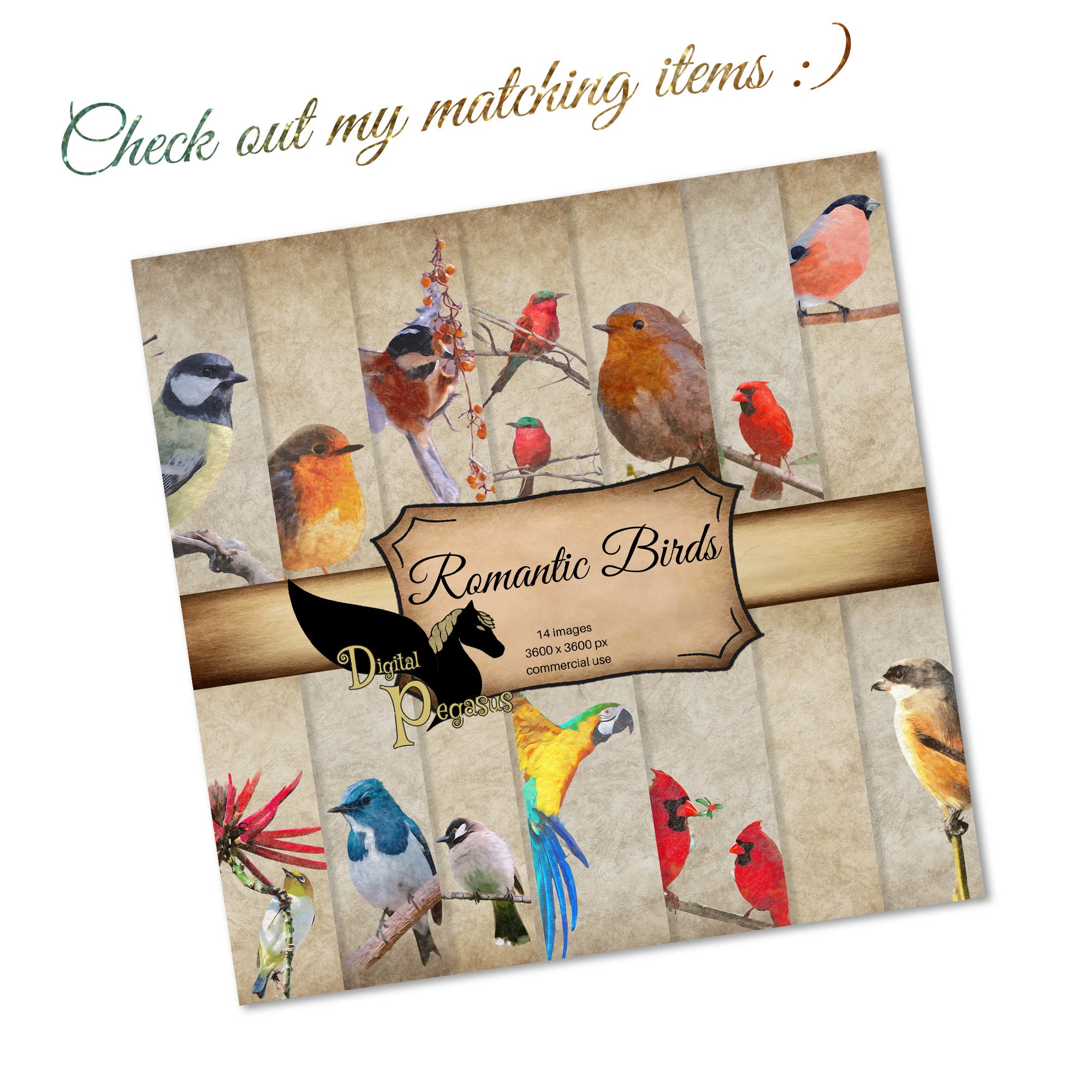 Castle Story Digital Paper | Vintage Printable Backgrounds | Watercolor ...