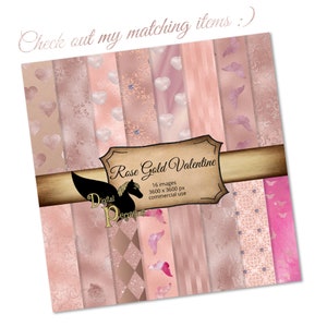 Valentine Pink Scrapbook Paper | Pink Digital Paper | Flowers Valentine ...