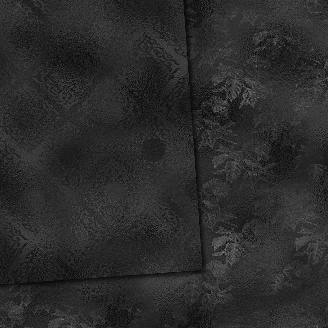 Luxury Black Scrapbook Paper Luxury Digital Paper Black - Etsy