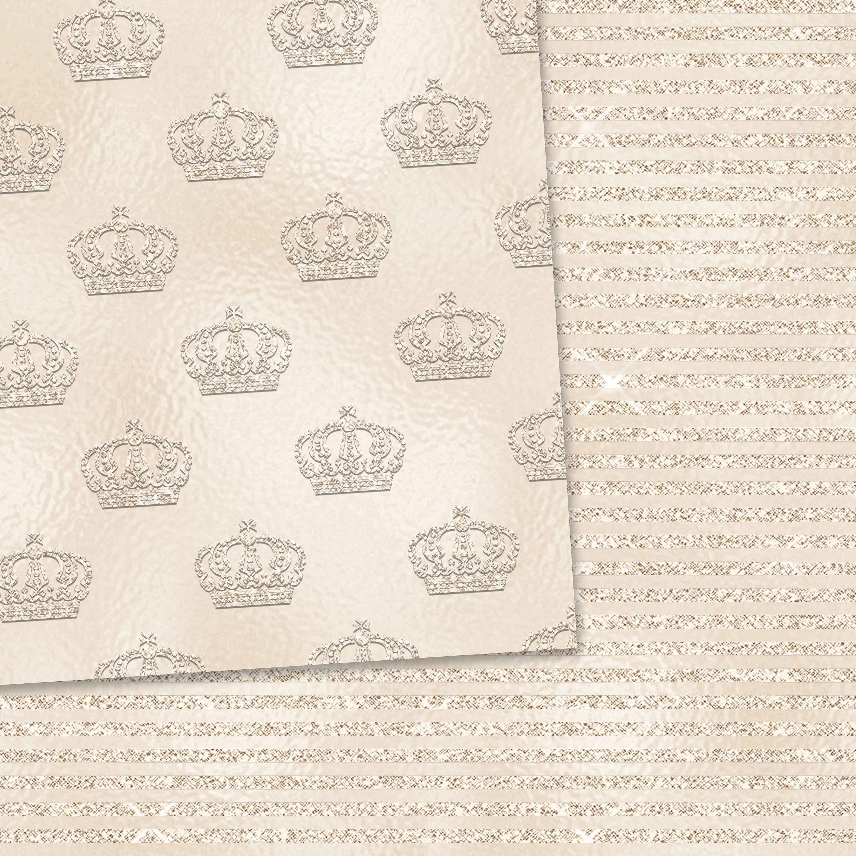 Elegant Champagne Scrapbook Paper Luxury Digital Paper | Etsy