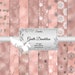 Rose Gold Damask Scrapbook Paper Damask Digital Paper Rose - Etsy