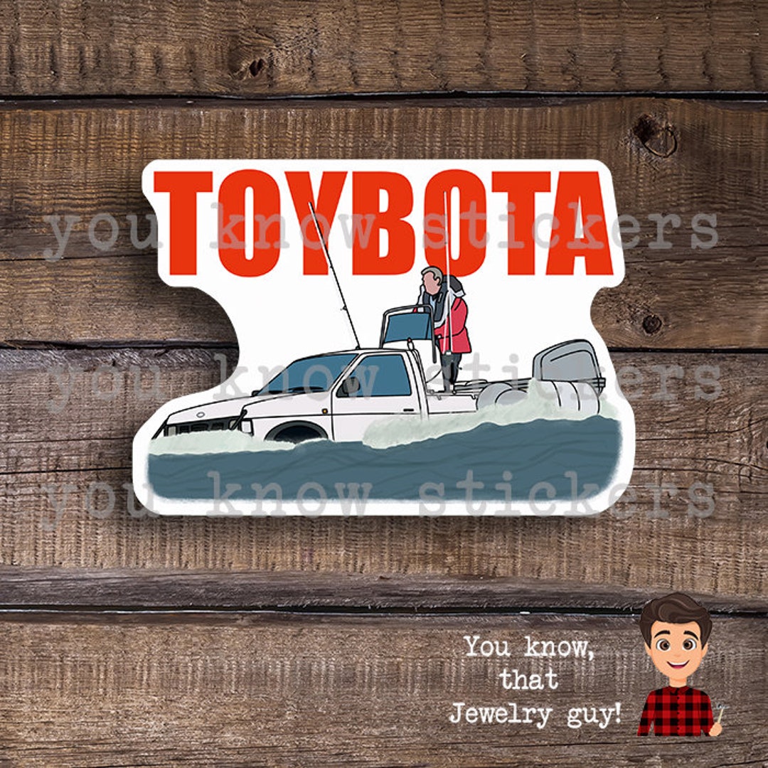 Hand Drawn Toybota Top Gear Grand Tour Jeremy Waterproof Vinyl Sticker ...