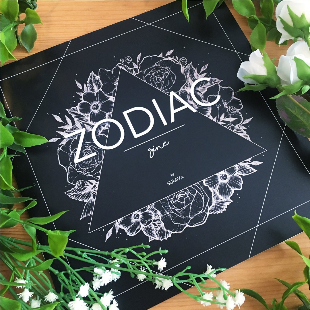 Zodiac Signs Zine - 12 Zodiacs - Booklet - Etsy