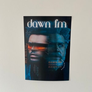 The Weeknd Dawn FM Poster - Etsy