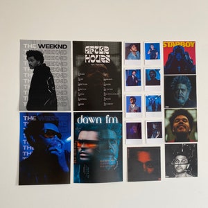 20 PIECE the Weeknd Poster Set - Etsy