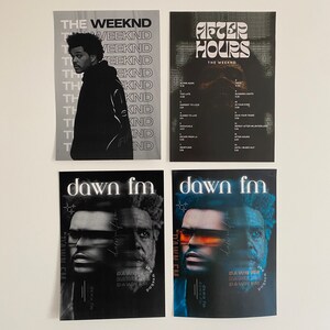 The Weeknd Dawn FM Poster - Etsy