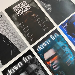 The Weeknd Dawn FM Poster - Etsy