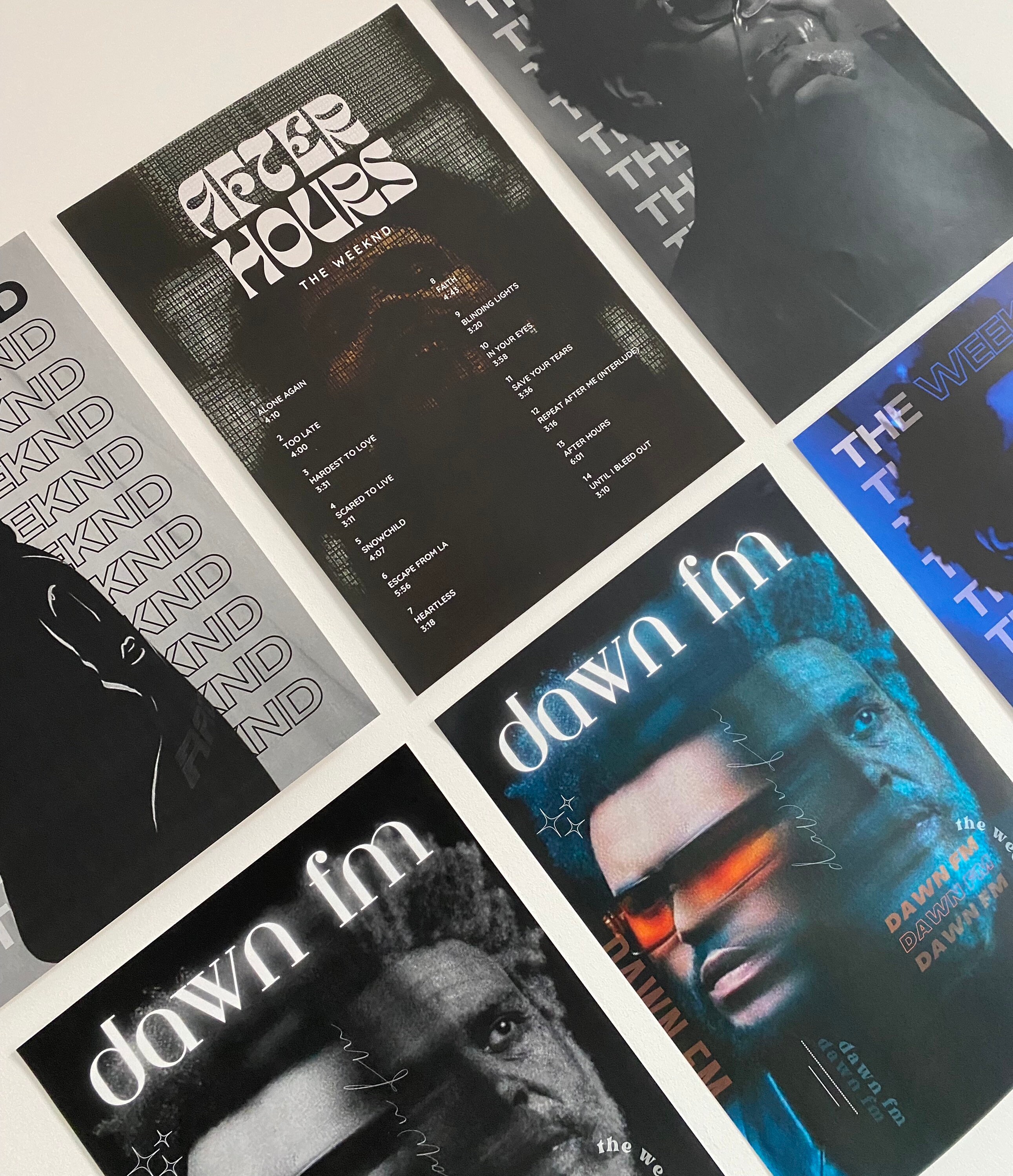 The Weeknd Dawn FM Poster - Etsy UK