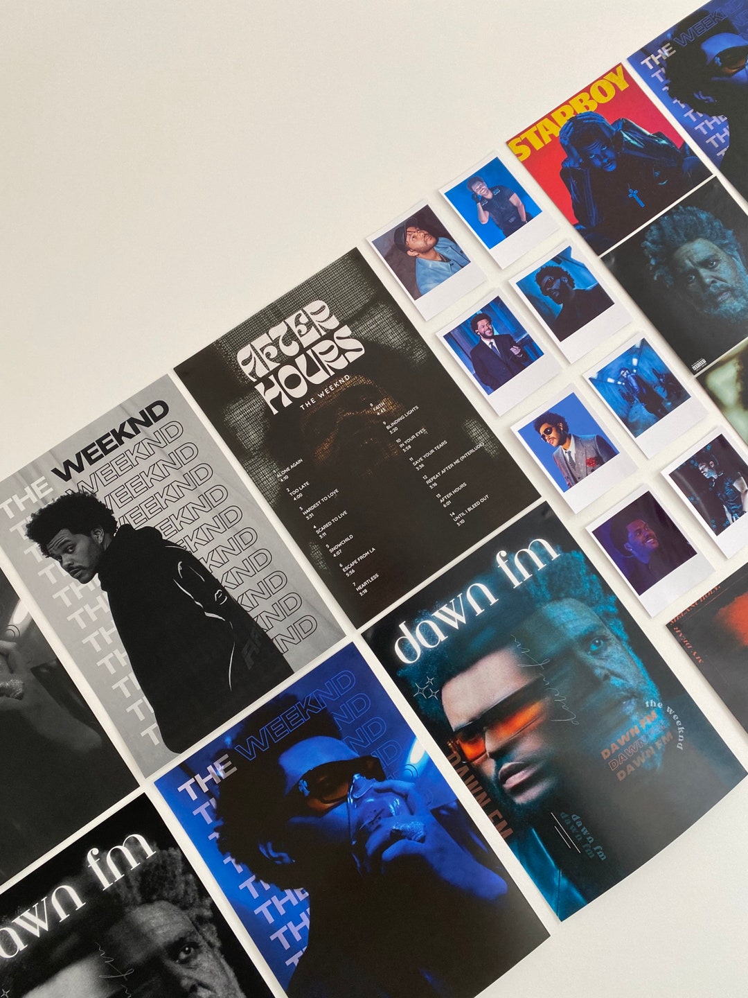 20+ PIECE the Weeknd Poster Set - Etsy UK