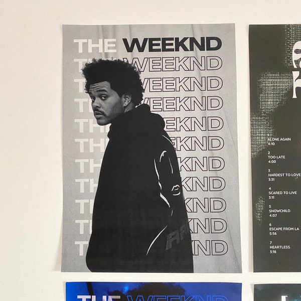 The Weeknd Poster - Etsy UK