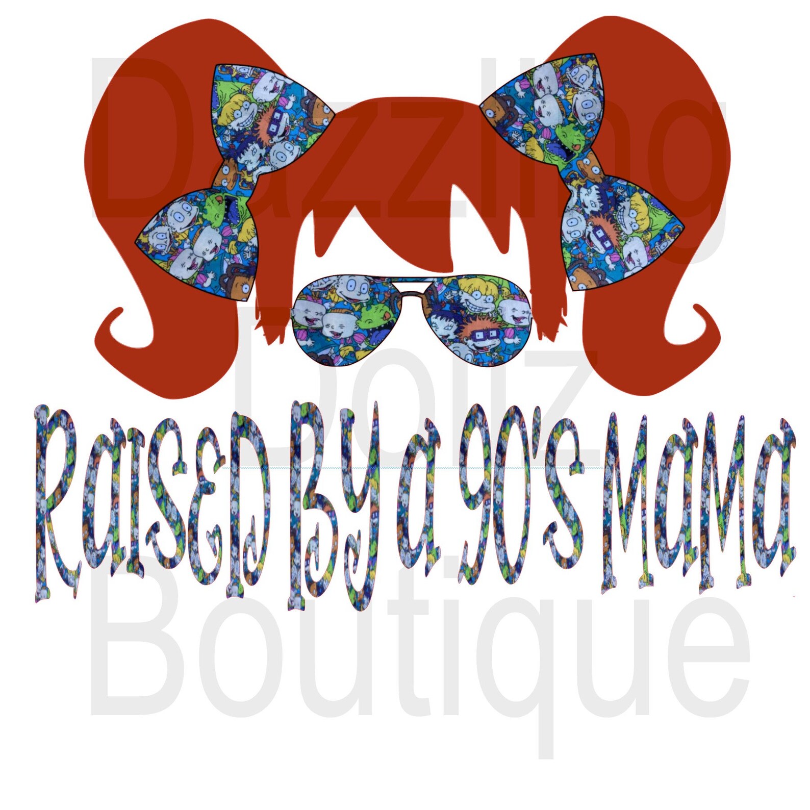 Raised by a 90s Mom, 90s Mom, 90s Design, 90s Baby, Sublimation Design ...