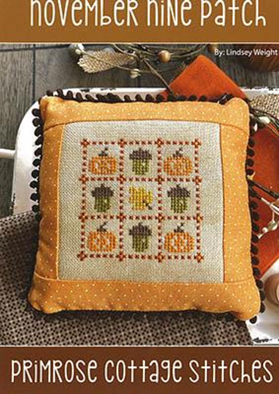 November Nine Patch by Primrose Cottage Stitches - Etsy