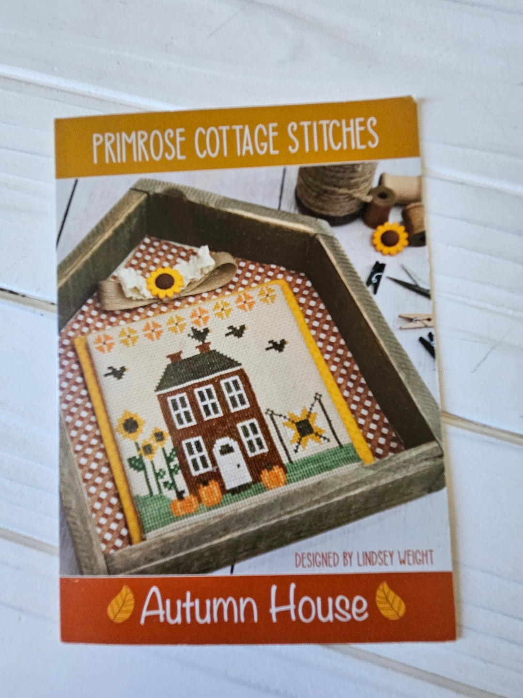 Autumn House Cross Stitch Pattern by Primrose Cottage Stitches - Etsy