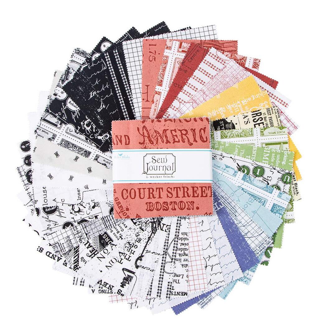 Sew Journal 5 Inch Stacker by J. Wecker Frisch for Riley Blake Designs - Etsy