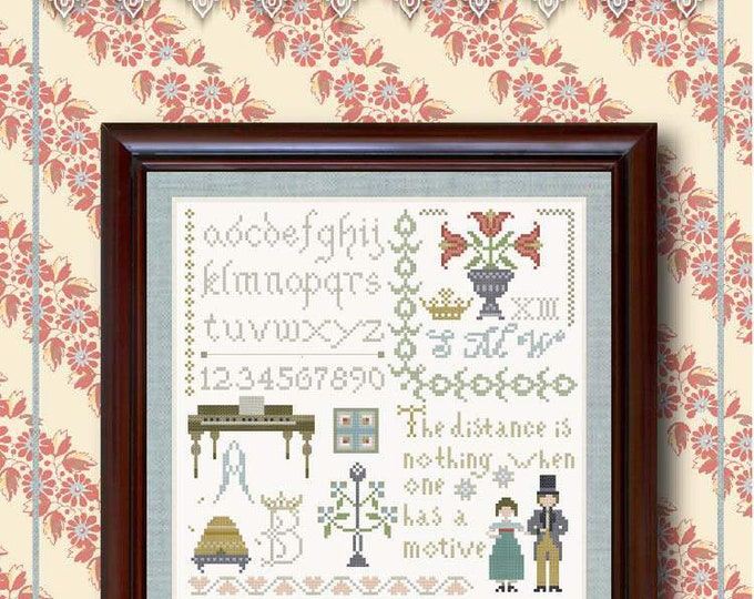 Piano Forte Cross Stitch Pattern by Sandra Workman for Pine Mountain ...