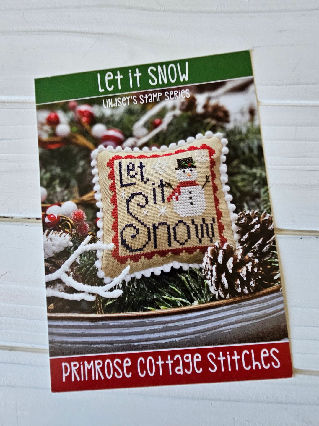 Let It Snow Cross Stitch Pattern by Primrose Cottage Stitches - Etsy